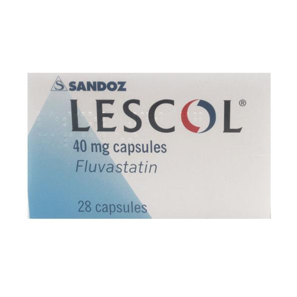 LESCOL Fluvastatin 40mg Capsule 28's price in the Philippines | MedsGo ...